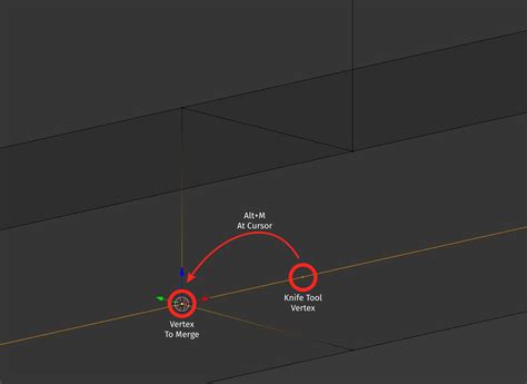 Merge Vertex Into An Edge Blender Stack Exchange