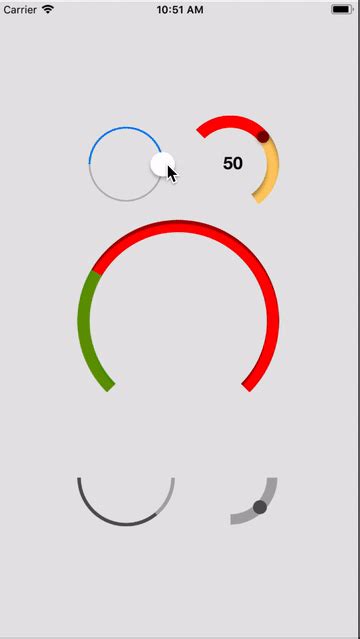 a feature rich circular slider control written in swift