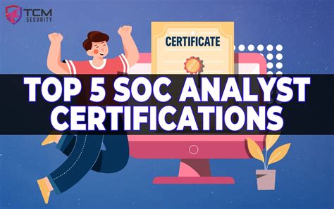 Top 5 Soc Analyst Certifications For 2024 Tcm Security