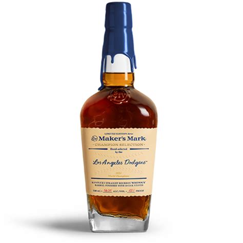 Makers Mark Bourbon 2024 Los Angeles Dodgers Select 750ml Remedy Liquor
