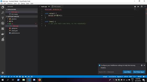intellisense include errors · issue 124 · platformio platformio vscode