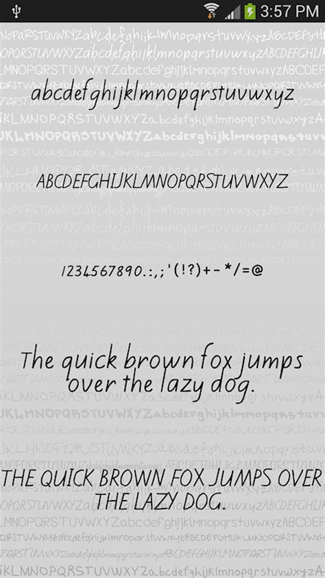 Handwritten Fonts For Android Apk For Android Download