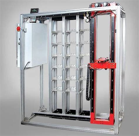 automation asrs aluminum automatic storage retrieval system storage capacity 18 bays