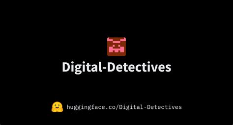 Digital Detectives Digital Detectives