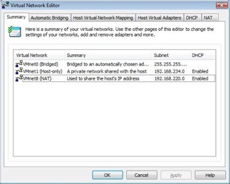 Managing Virtual Networks With VMware S Workstation And The Virtual Network Editor