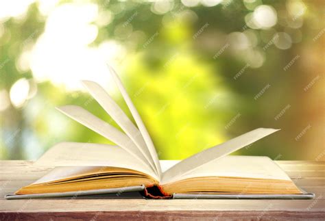 Libro Abierto Aislado Sobre Fondo Foto Premium