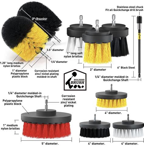 Won Dong On Twitter 청소 도구의 최적화 중 모터 달린 제품은 출력이 약해서 드릴에 붙여쓰는 청소 브러시 세트 탐내는 중