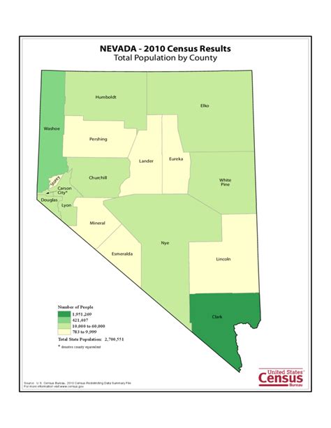 Nevada County Population Map Free Download