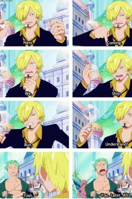 Zoro Sanji Fighting Anime Amino