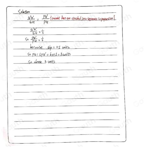 solved the scale factor of the dilation of segment hg is 1 6 if pg