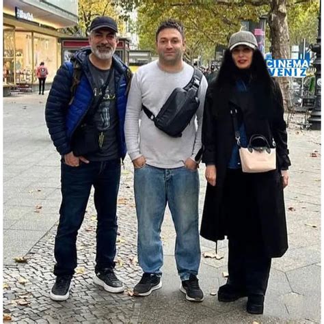 استایل باحال مهدی پاکدل، پیمان سریال کیمیا، و همسرش در پشت صحنه سریال