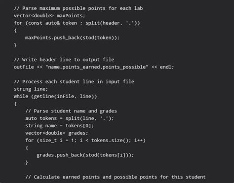 Solved How Would I Fix This Code So I Can Parse A Csv Input