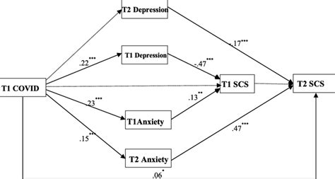 Significantly Directindirect Paths Of The Mediation Model Note
