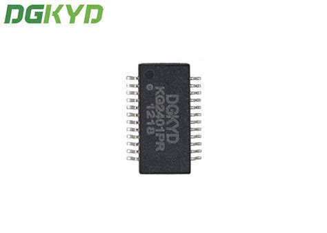 Smd 24 Pin 100 1000 Cat6 Ethernet Transformer Kg2401pr