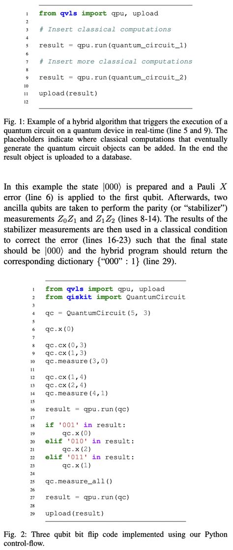 Real Time Hybrid Quantum Classical Computations For Trapped Ions With Python Control Flow