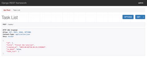 Building A Restful Api With Django REST Framework Tutorial