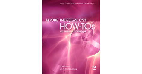 Contents Adobe Indesign Cs How Tos Essential Techniques Book