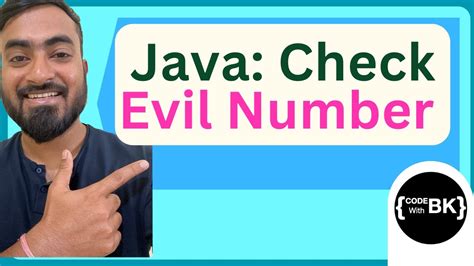 Evil Number Program In Java Java Coding For Beginners Isc Class 11 12 Computer Science Youtube