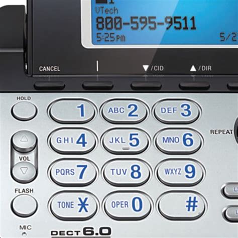 Vtech Ds6151 Dect 6 0 Cordless 2 Line Phone System With Answering