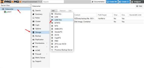 proxmox üzerinde lvm thin havuzu oluşturma proxmox disk ekleme