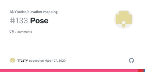 Pose Issue Anybotics Elevation Mapping Github