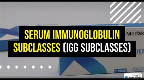 Immunoglobulin Subclasses Test Explained Youtube
