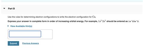 solved use the rules for determining electron configurations