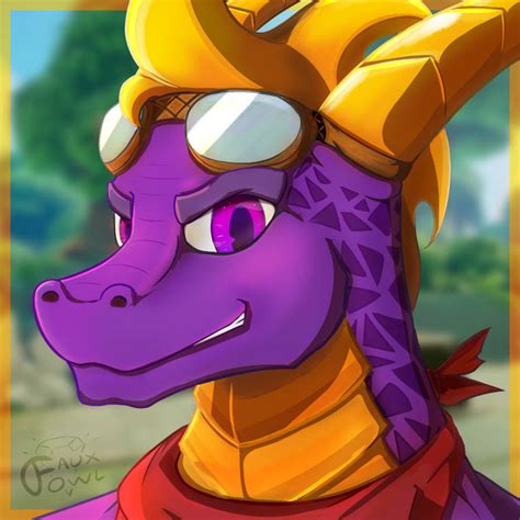 Young Adult Spyro Pfp By Fauxfowl On Deviantart