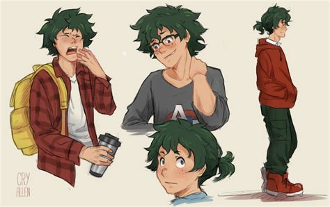 Izuku Midoriya By Izaoriharacrystal On Deviantart