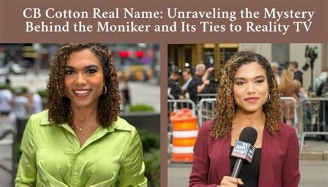 Cb Cotton Real Name Unraveling The Mystery Behind The Moniker And Its