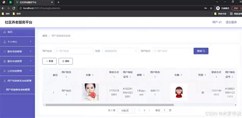 基于springboot社区养老服务平台的设计与实现 Csdn博客