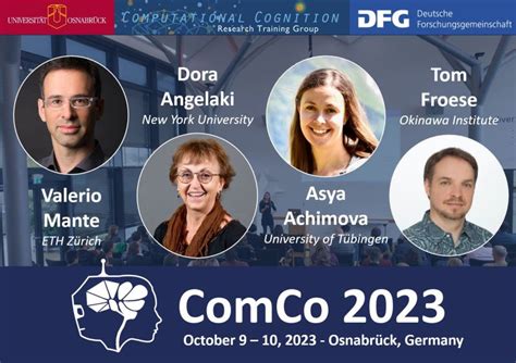 Come To Osnabrück For The Comco 2023 We Have A Fantastic Lineup And Submissions For Talks And