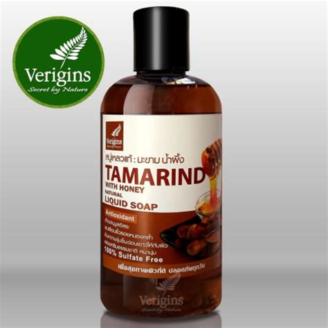 Verigins สบูเหลวธรรมชาติแท้ 100 กลิ่นมะขามน้ำผึ้ง Tamerind With Honey 250 Ml Shopee Thailand