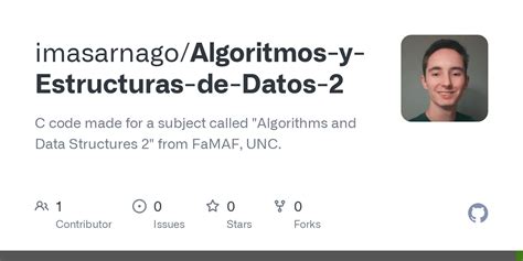 GitHub Imasarnago Algoritmos Y Estructuras De Datos C Code Made For A Subject Called