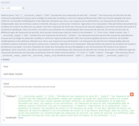 Auto Fixing Ourput Parser Am I Doing It Wrong Questions N8n Community