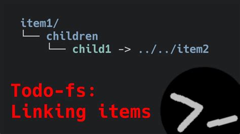 Resolving Links In My Todo Filesystem Youtube