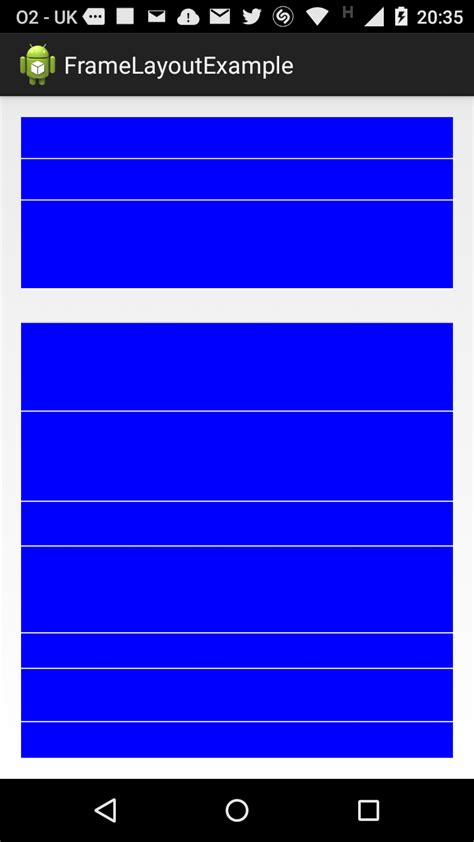 Android Foreground Drawable Doesnt Cover Entire View Stack Overflow