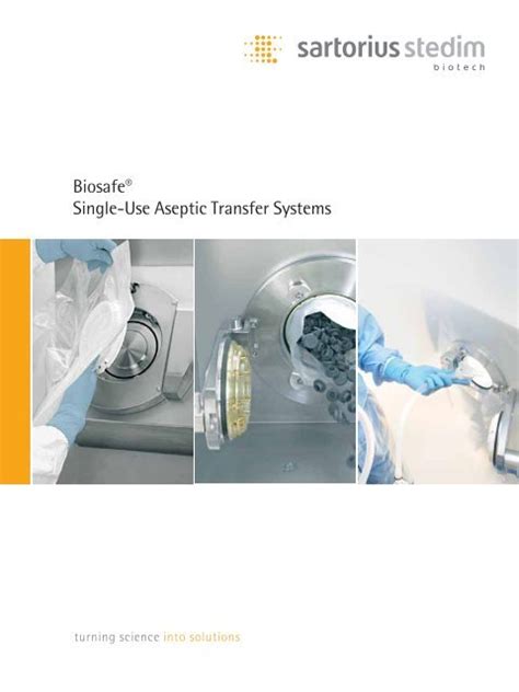 Biosafe® Single Use Aseptic Transfer Systems