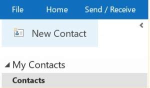 Best Tips To Manage Contacts In Outlook In