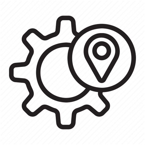 Setting Maps Location Pointer Management Icon Download On Iconfinder