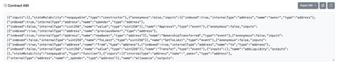 What Is An Abi Of A Smart Contract