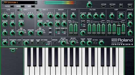 Roland Releases Vst Au Plugin Version Of The System 1 Synth Musicradar