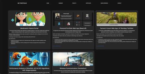 Reactjs Javascript Frontenddevelopment Webdevelopment Portfolio Ui Parimal Ingle 18