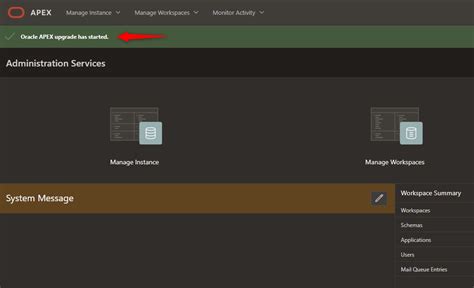Actualizar Apex 222 En Oracle Autonomous Database Aprender