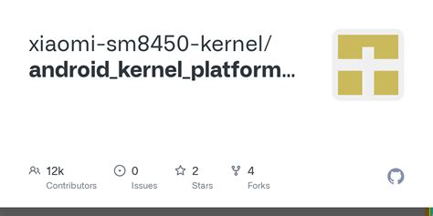 Github Xiaomi Sm8450 Kernelandroidkernelplatformmsm Kernel
