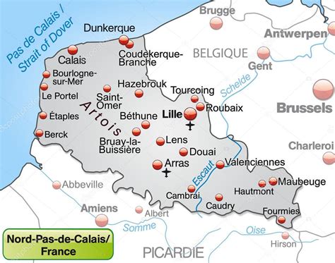 Mapa De North Pas De Calais 2024