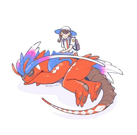 Juliana And Koraidon Pokemon And More Drawn By Happyriekun Danbooru