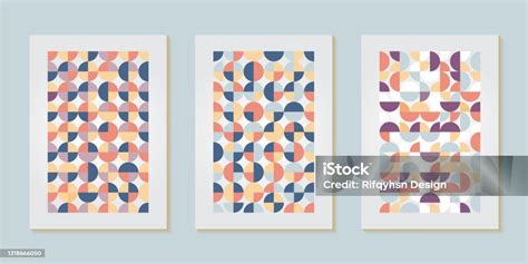 간단한 모양과 그림이 있는 지오메트리 미니멀한 아트워크 포스터 웹 배너 비즈니스 프리젠 테이션 브랜딩 패키지 패브릭 인쇄 벽지에 대한 스칸디나비아 스타일의 추상 패턴 디자인
