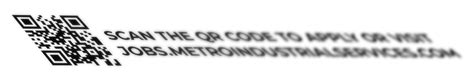Metro S QR Code Apply To Jobs Quicker Easier