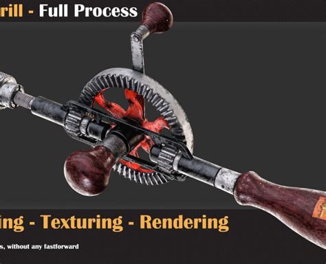 Hand Drill Tutorial Full Process Flippednormals